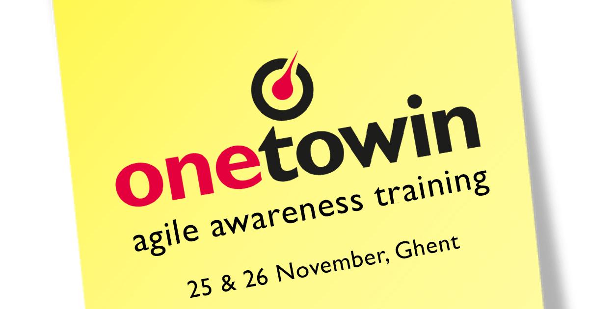 Agile Awareness Training | onetowin
